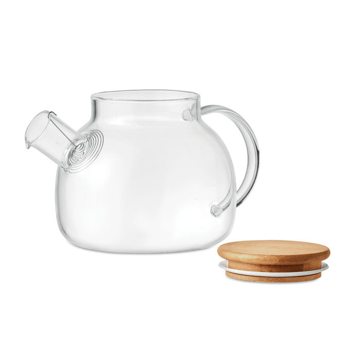 Teapot Borosilicate Glass 850ml | MUNNAR - MO9963 – Organic Blank
