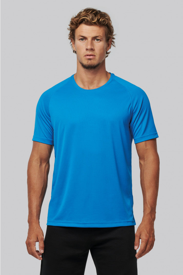 PROACT PA4012 - Men's Recycled Round Neck Sports Tee | Organic Blank
